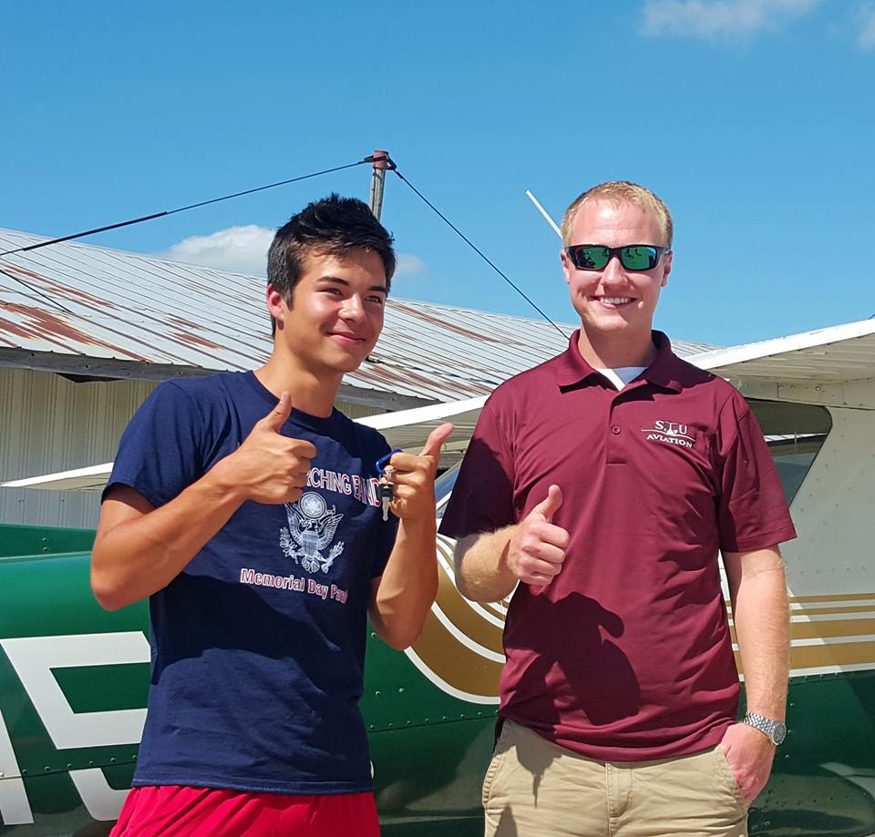 FIRST SOLO! Adam Cajandig